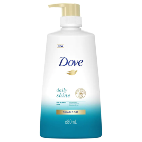 Dove Daily Shine Shampoo 680 mL - Nourish and Add Shine to Your Hair